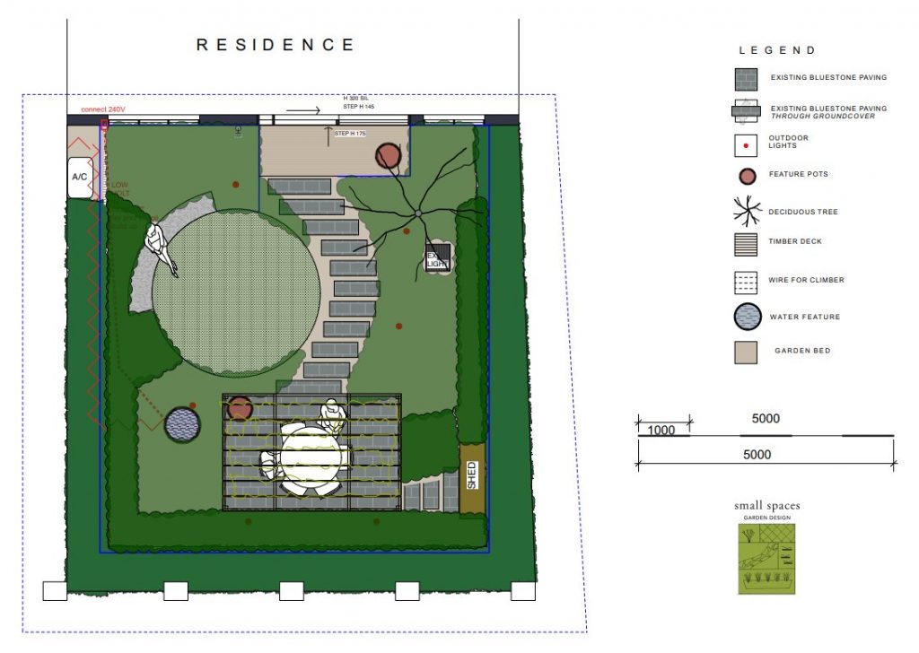 small-spaces-garden-layout - small spaces GARDEN DESIGN